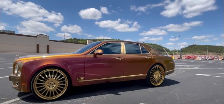 White Cars With Gold Rims Really Great - CARSMECHINERY - Car Parts