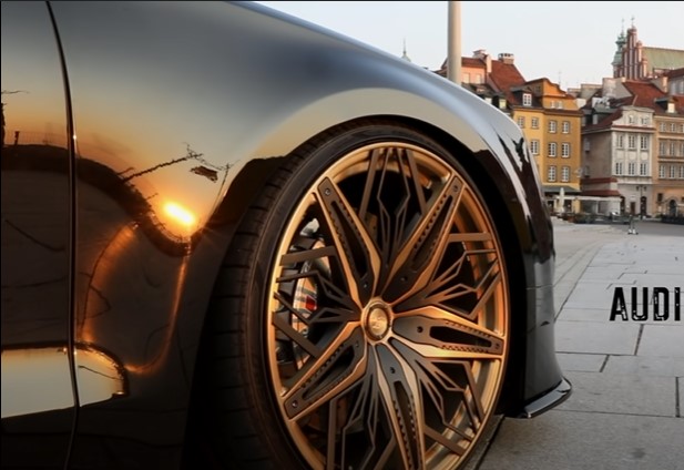 White Cars With Gold Rims Really Great - CARSMECHINERY - Car Parts