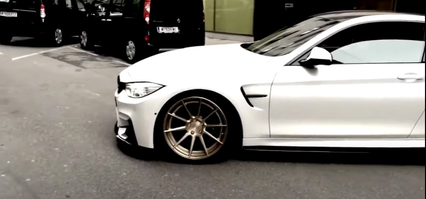 White Cars With Gold Rims Really Great - CARSMECHINERY - Car Parts