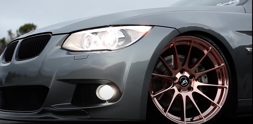 White Cars With Gold Rims Really Great - CARSMECHINERY - Car Parts